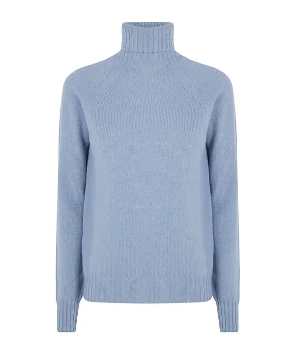 DRUMOHR Ribbed Turtleneck Knitted Sweater