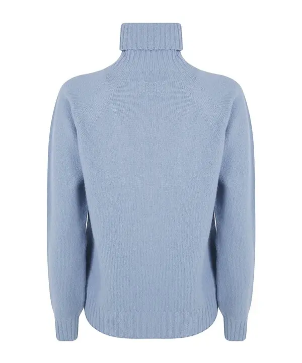 DRUMOHR Ribbed Turtleneck Knitted Sweater