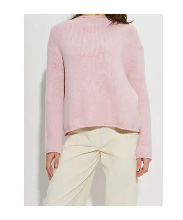 LISA YANG Nariel Ribbed Knitted Sweater - Pink