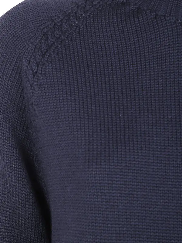 Rossopuro Long-sleeve High-neck Top