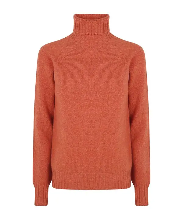 DRUMOHR Roll Neck Raglan Sleeved Sweater