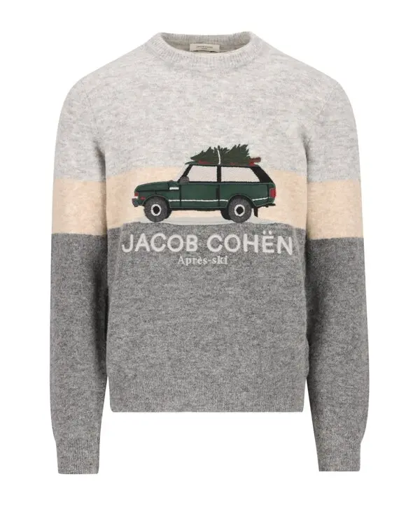 Jacob Cohen Crew Neck Knit Top