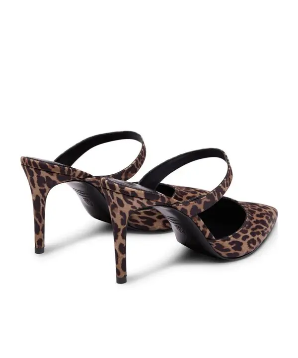 STUART WEITZMAN Power Mule 85 Print Stiletto Heels