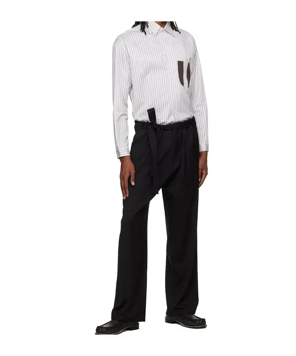 KIKO KOSTADINOV Drawstring Wide-leg Trousers