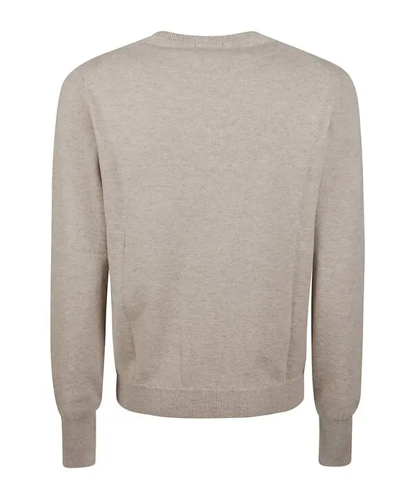 DRUMOHR Round Neck Sweater With Ribbed Details
