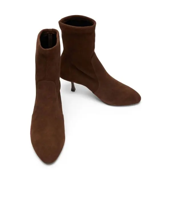 STUART WEITZMAN Madison Bootie 60 - Cigar