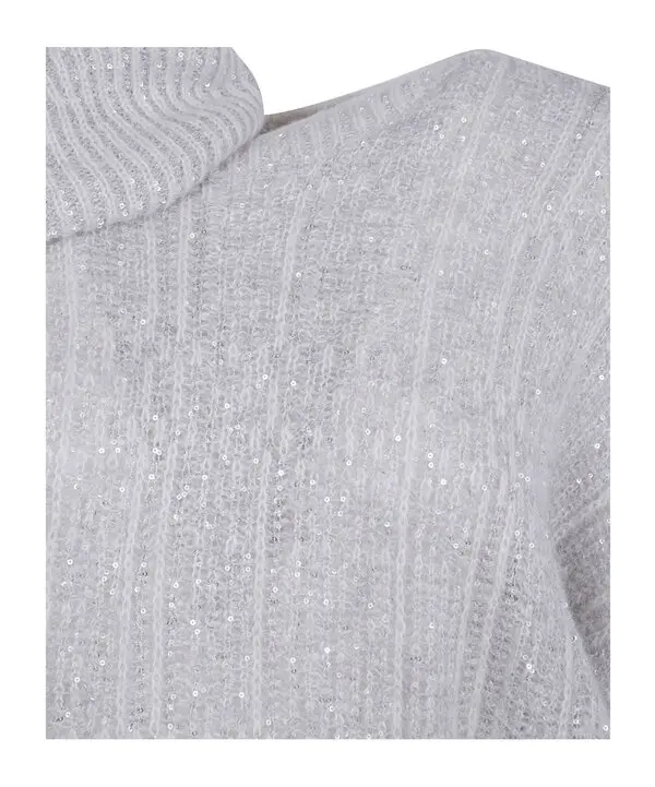 D.exterior Kimono-style Turtleneck Sweater