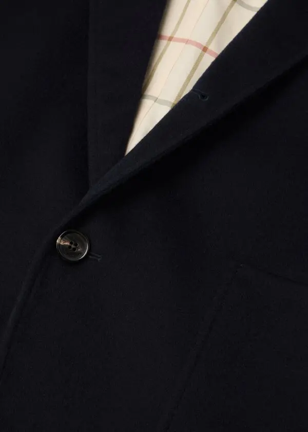 Loro Piana Spagna Jacket With Leather Trim