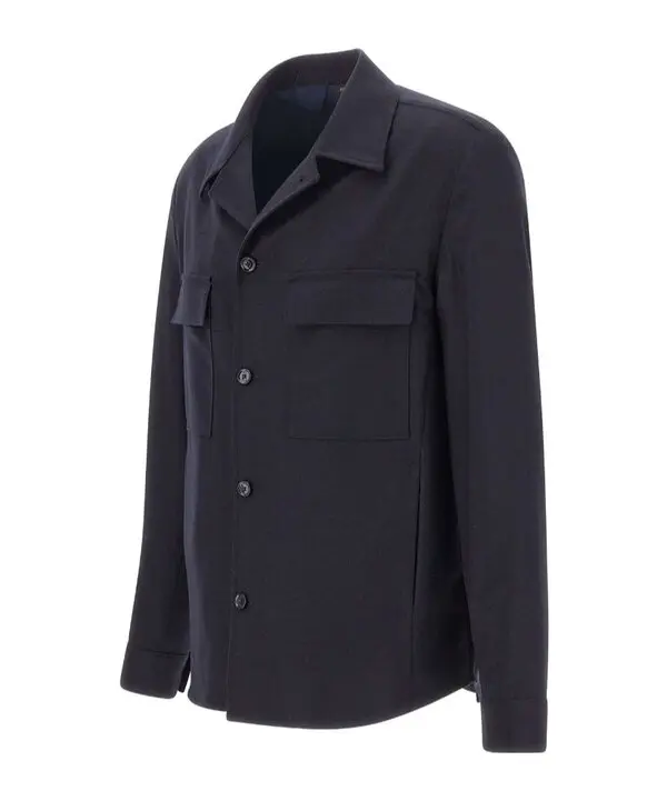 BRIGLIA 1949 Long-sleeve Button-up Jacket