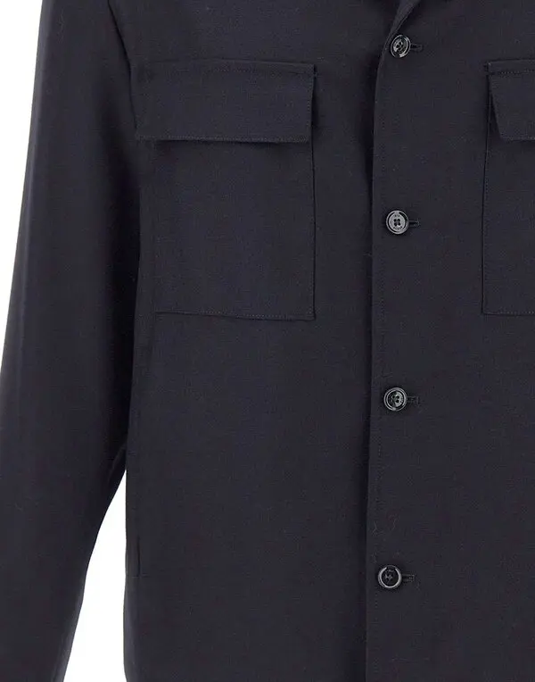 BRIGLIA 1949 Long-sleeve Button-up Jacket