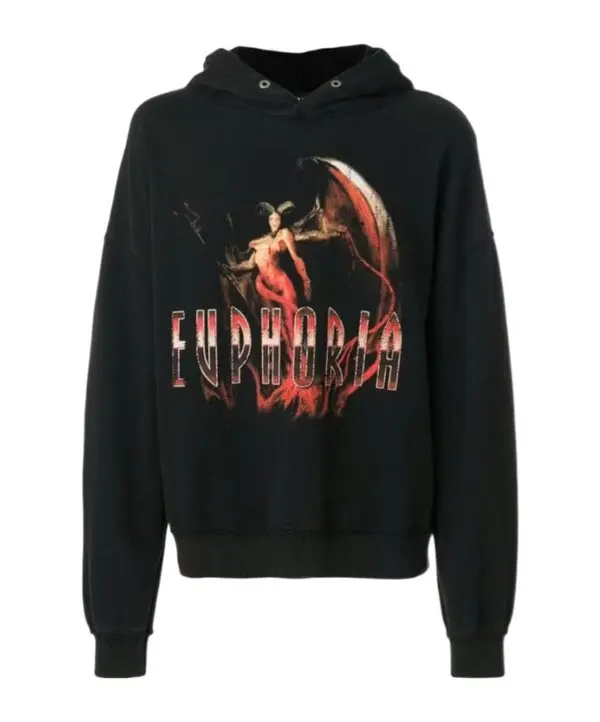 MISBHV Printed Hooded Sweatshirt