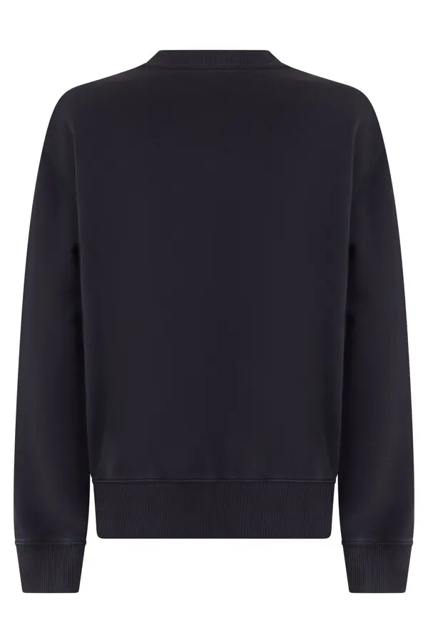 Hugo Boss Logo-embroidered Crew-neck Sweatshirt