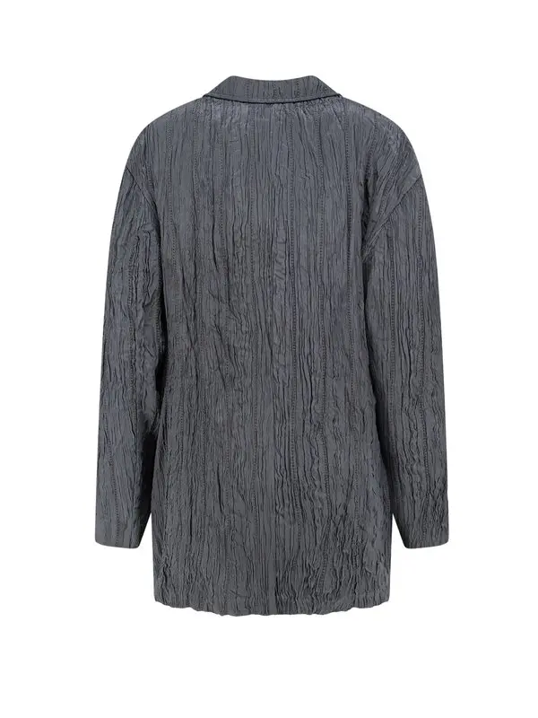 ALYSI Textured Single-breasted Blazer
