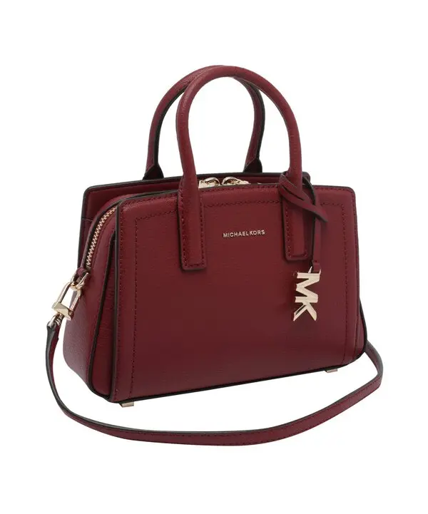 Michael Kors Laila Extra-small Crossbody Bag - Burgundy
