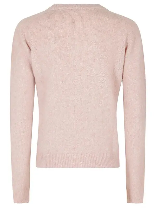 ROBERTO COLLINA Round-neck Knitted Pullover