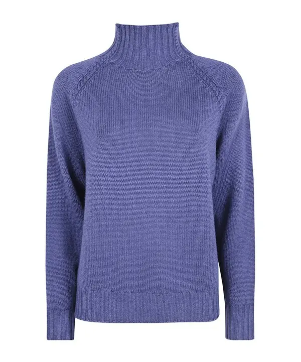 Rossopuro High-neck Long-sleeve Top