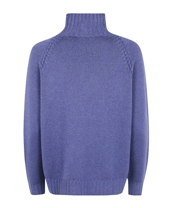 Rossopuro High-neck Long-sleeve Top