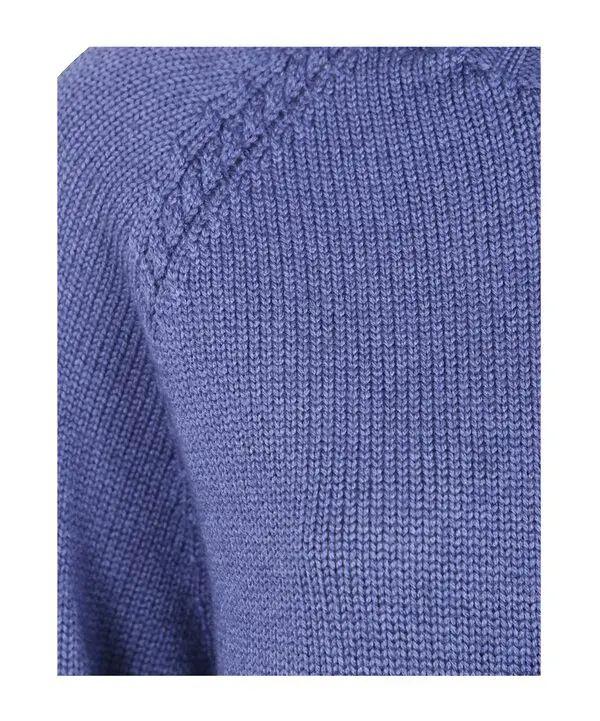 Rossopuro High-neck Long-sleeve Top
