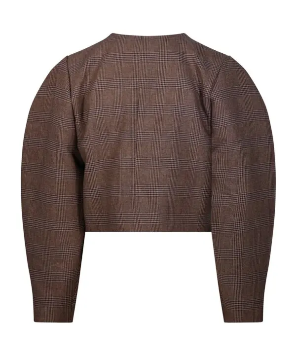 P.a.r.o.s.h Button-front Long-sleeve Casual Jacket