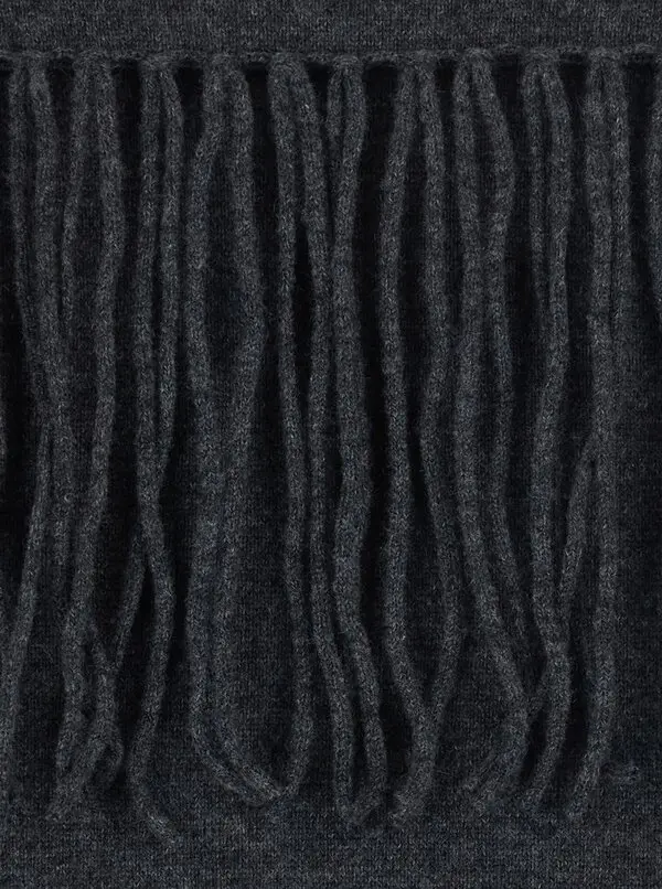 P.a.r.o.s.h Fringed Back Knitted Sweater