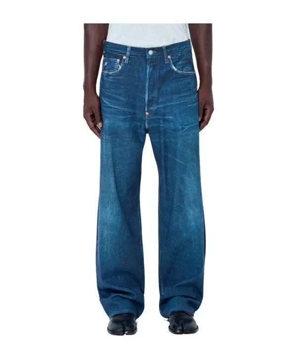 Junya Watanabe Wide-leg Mid-rise Jeans
