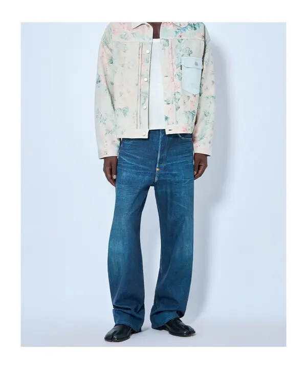 Junya Watanabe Wide-leg Mid-rise Jeans