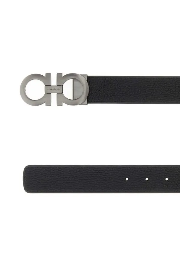 FERRAGAMO Gancini Reversible Leather Belt