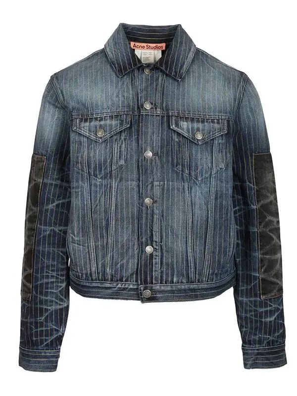 Acne Studios Patchwork Denim Jacket