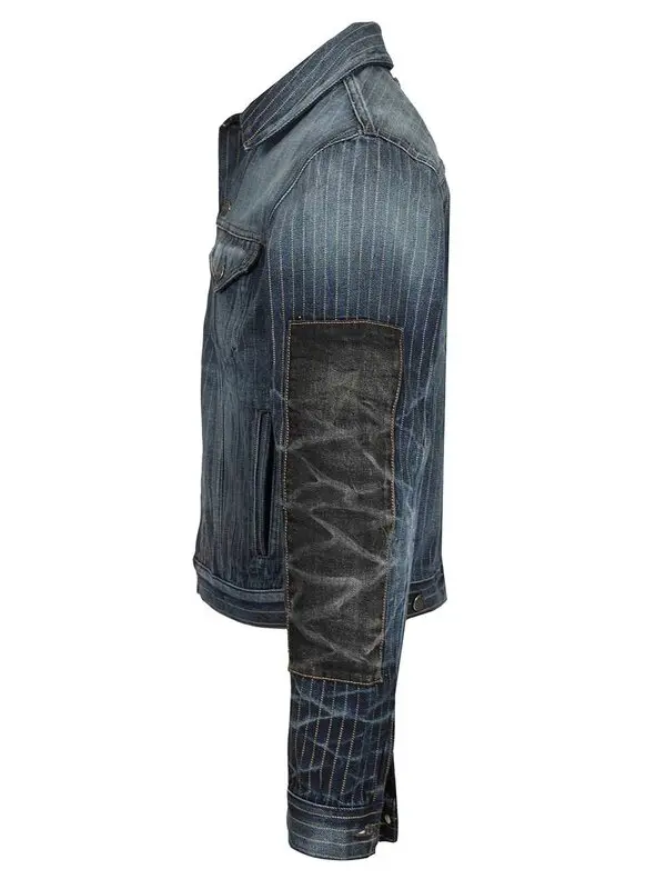 Acne Studios Patchwork Denim Jacket