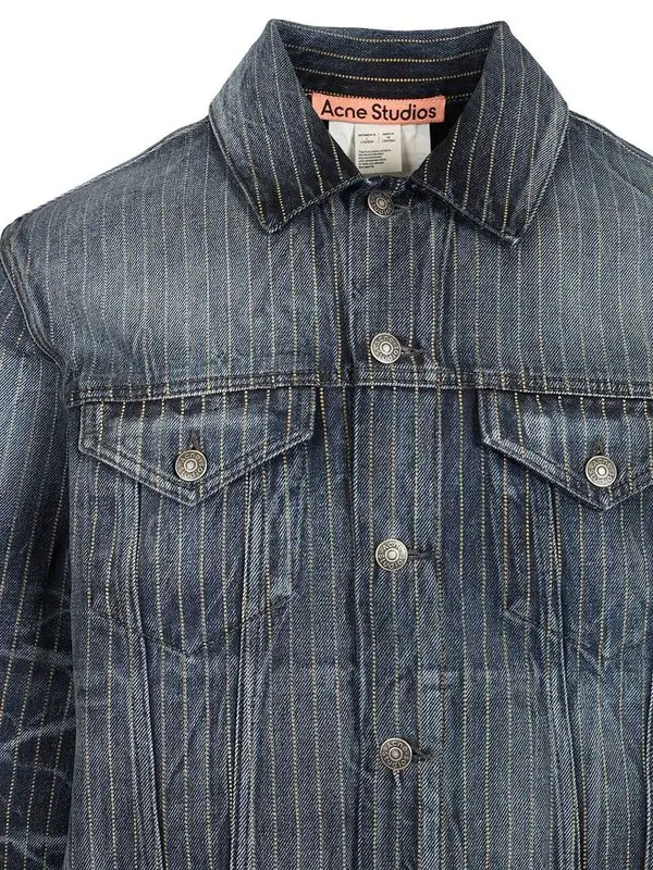 Acne Studios Patchwork Denim Jacket