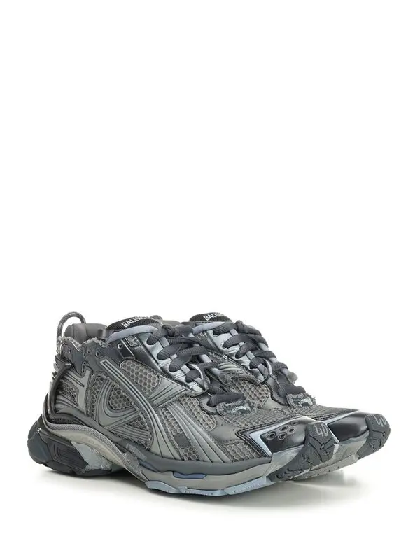 Balenciaga Runner Sneakers In Mesh And Nylon