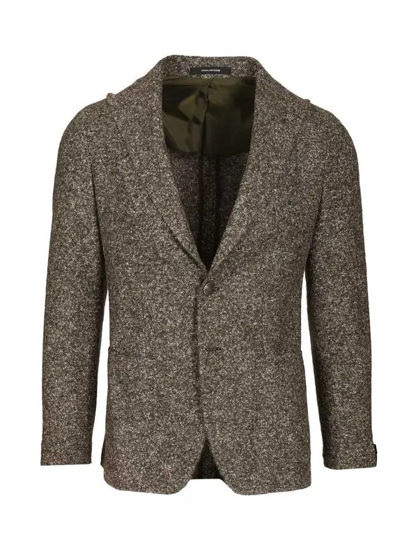 Tagliatore Blazer In Wool And Silk Jersey