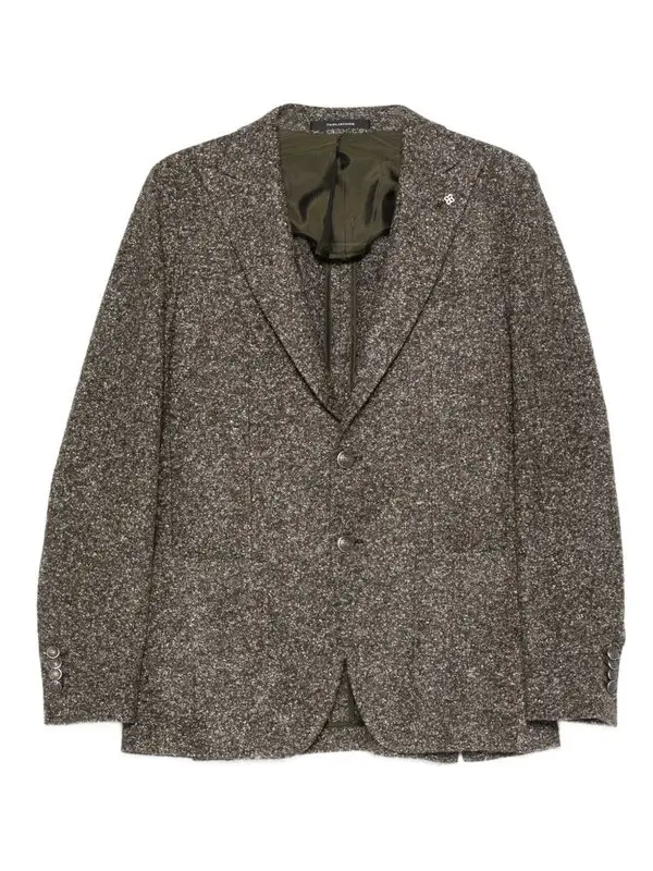 Tagliatore Blazer In Wool And Silk Jersey