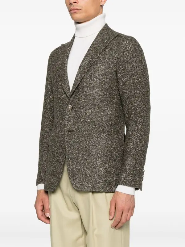 Tagliatore Blazer In Wool And Silk Jersey