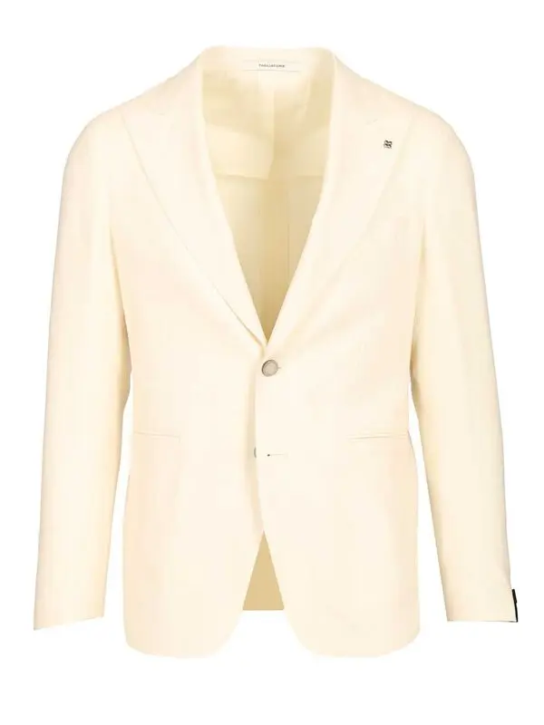 Tagliatore Vesuvio Wool And Silk Blazer