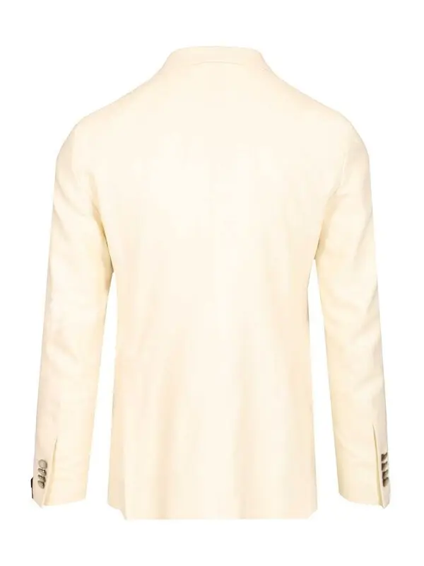 Tagliatore Vesuvio Wool And Silk Blazer