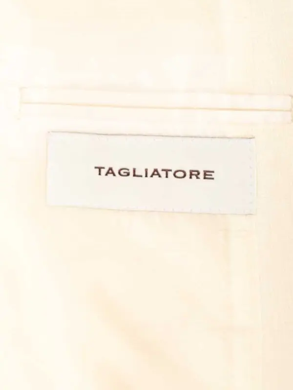 Tagliatore Vesuvio Wool And Silk Blazer