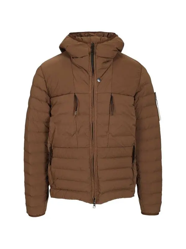 Stone Island David-tc Ghost Hooded Down Jacket