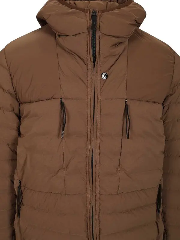 Stone Island David-tc Ghost Hooded Down Jacket