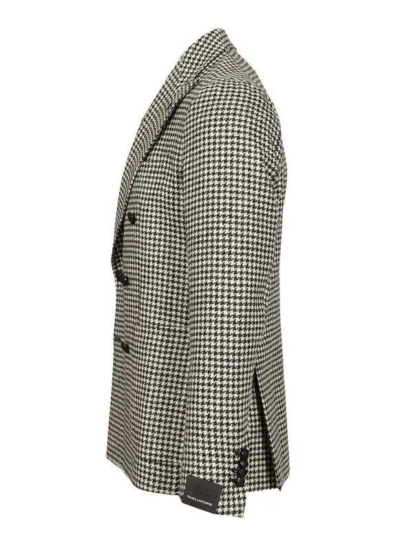 Tagliatore Double-breasted Houndstooth Blazer