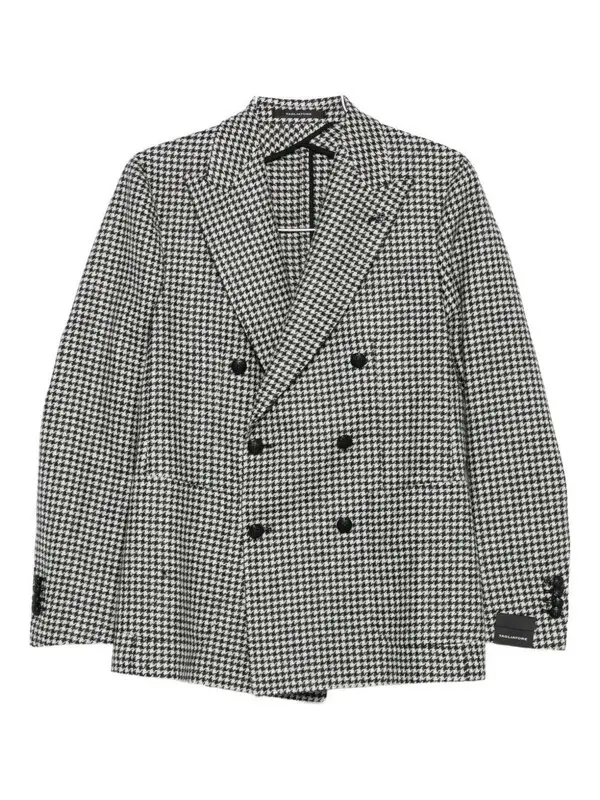 Tagliatore Double-breasted Houndstooth Blazer