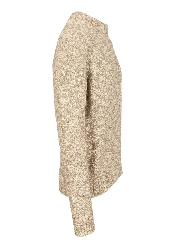 Dolce & Gabbana Shaved Wool Crew Neck Sweater