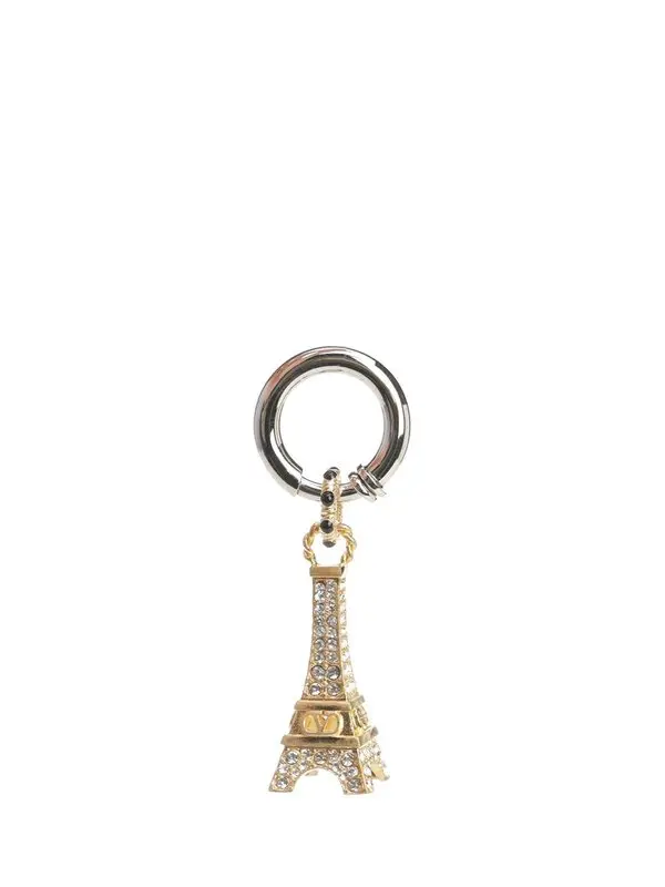 Valentino Garavani Eiffel Tower Embellished Earring - Gold