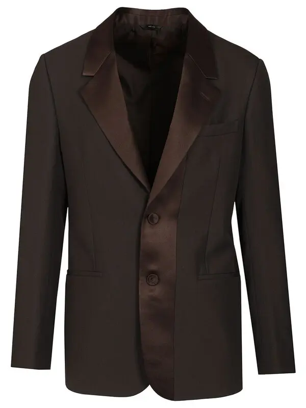 Fendi Wool Crepe Blazer