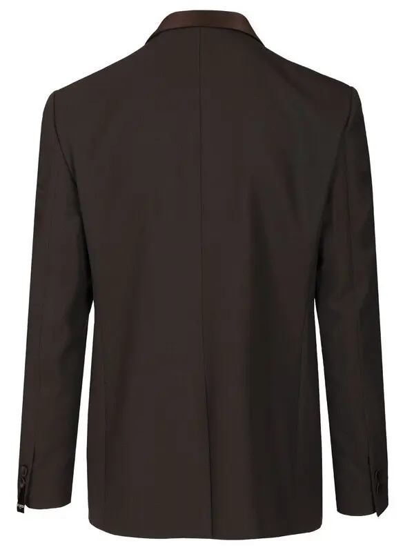 Fendi Wool Crepe Blazer