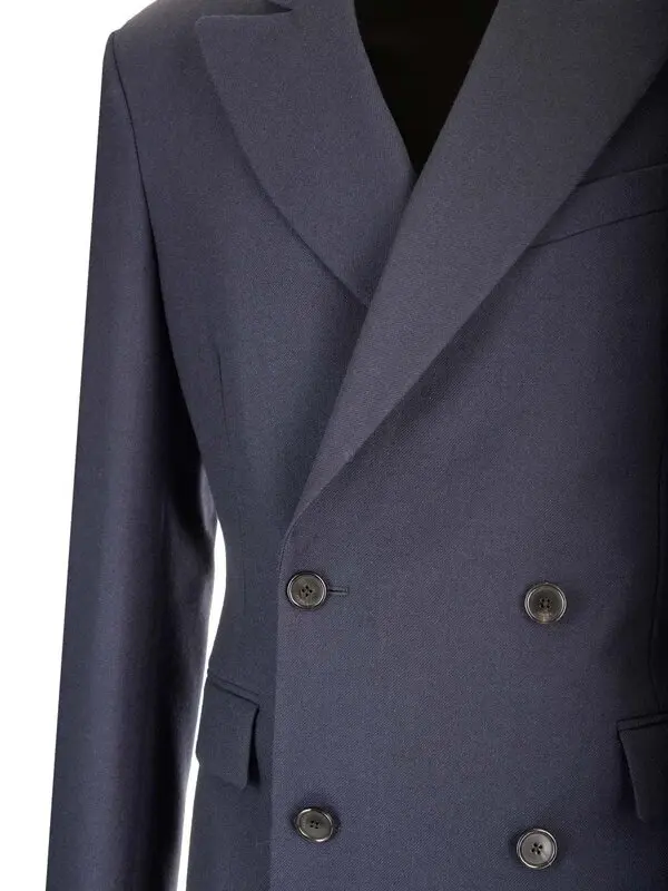 Loewe Double-breasted Wool Flannel Jacket