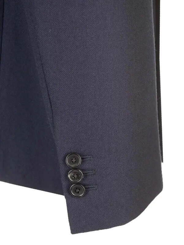 Loewe Double-breasted Wool Flannel Jacket
