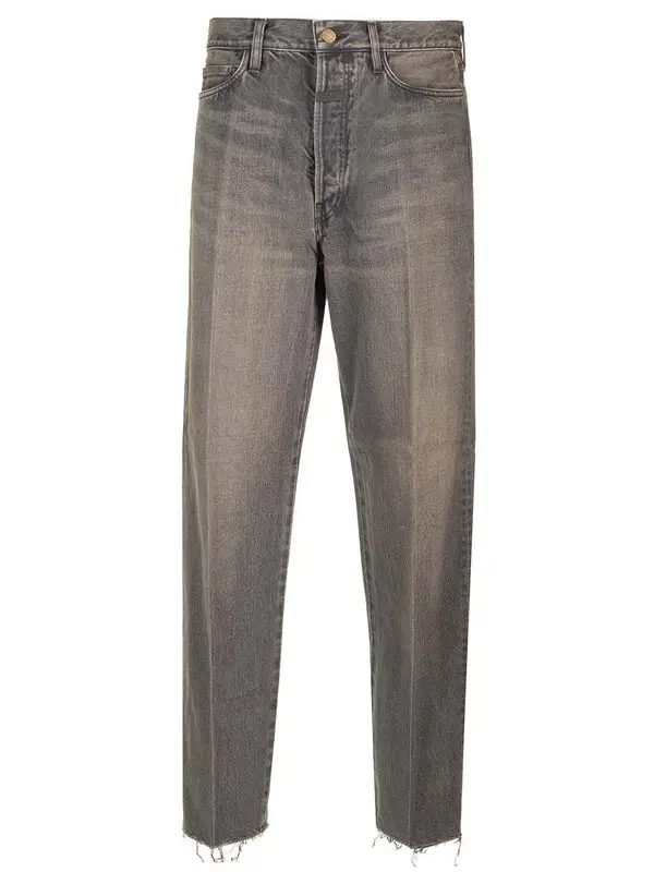 Fear Of God Relaxed 5-pocket Jeans - Black