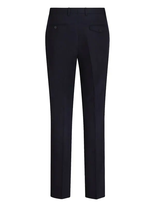Etro Trousers In Stretch Wool