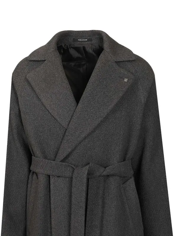 Tagliatore Hendrick's Double-breasted Coat - Gray